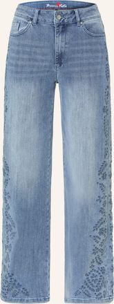 Buena Vista Wide Leg Jeans blau