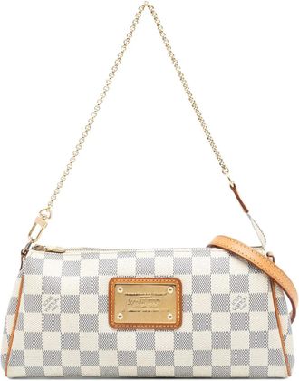 Louis Vuitton Hobo Bags - Damier Azur Eva - Gr. unisize - in Wei&szlig; - f&uuml;r Damen