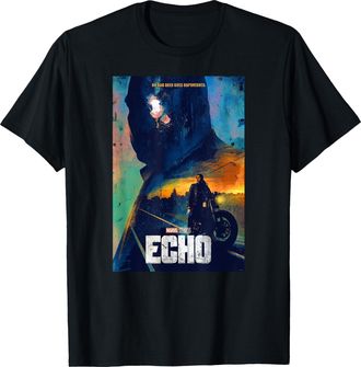 MARVEL Studios Echo TV Series Maya Kingpin Logo & Poster Art T-Shirt