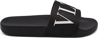 Valentino Garavani Loafer - Rubber Vltn Flip Flops With Camouflage Sole - Gr. 40 (EU) - in Schwarz - f&uuml;r Damen