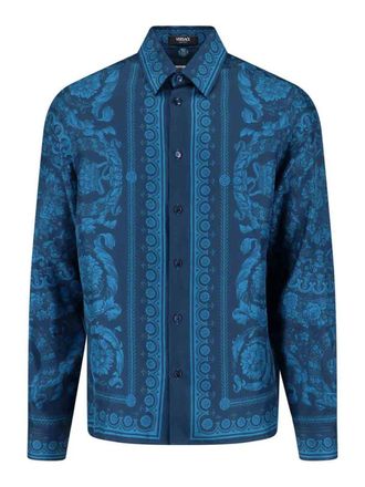 Versace Chemise - Bleu