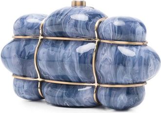 Cult Gaia Bolla Clutch - Blue