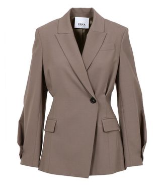 Erika Cavallini Semi Couture Erika Cavallini Vestes semi-couture beige