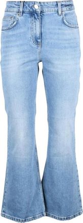 Marella Flare Crop Jean - Femme - Jeans - Bleu - Taille: 42 FR