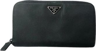 Prada Portefeuille Vintage doccasion - &Eacute;l&eacute;gance Classique - Femme - Pre-owned - Noir - Taille: ONE Size