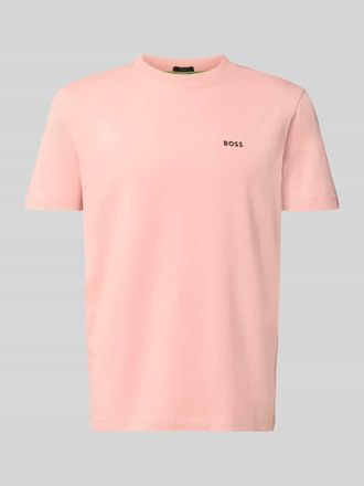 HUGO BOSS Regular Fit T-Shirt aus Baumwoll-Mix