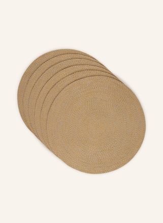 Pad Pad 6er-Tischset Poi beige