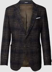 Joop 2-Knopf-Sakko aus Viskose mit Karomuster Modell Four