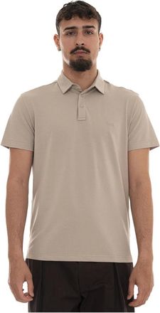 Harmont & Blaine Homme, Tops, Beige, Taille: 3XL Lrq469 Polo &agrave; Manches Courtes