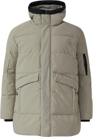 s.Oliver Winterjacke Outdoor-Jacke Wasserabweisender Puffer-Parka mit Kapuze und sportiven Details