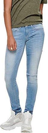 Only NOS Onlcoral SL SK Jeans BB Cre185063, Jean Skinny Femme, Bleu (Light Blue Denim Light Denim), 40 /L32 (Taille Fabricant: 31.0)