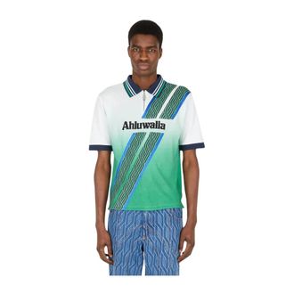 Ahluwalia Studio Grafisches Polo-Shirt - - Tops - Herren - Gr&uuml;n - S