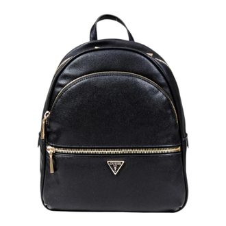 Guess Manhattan II Gro&szlig;er Rucksack - - Bags - Damen - Schwarzk - ONE SIZE