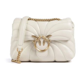 Pinko Pinko, Femme, Sacs, Blanc, Taille: ONE Size Love Puff Mini