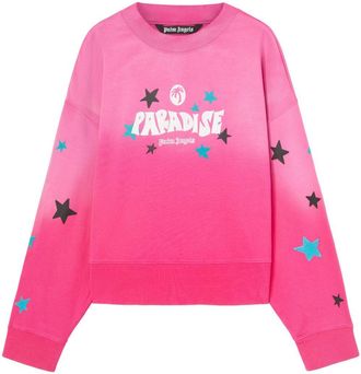 Palm Angels sweat Paradise Palm - Rose