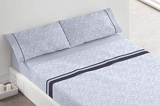Burrito Blanco Burrito Blanco TR4688 01 0901B Bettwäsche-Set, Baumwolle, blau, 38x30x4 cm
