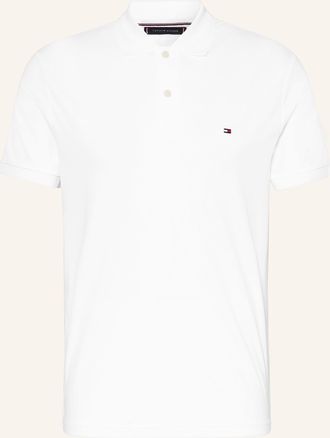 Tommy Hilfiger Jersey-Poloshirt Regular Fit weiss