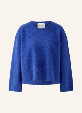 Oui Cashmere-Pullover blau