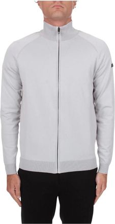 Roberto Ricci Design Rrd, Homme, Pulls, Gris, Taille: XL Amos Full Zip Knit