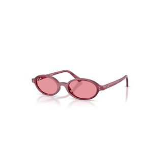 Ray-Ban Khal Bio-based Online Only Limited Sonnenbrillen Violett Havana Fassung Rosa Glas 48-20