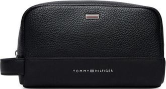 Tommy Hilfiger Kosmetiktasche Th Central Washbag AM0AM14485 Schwarz