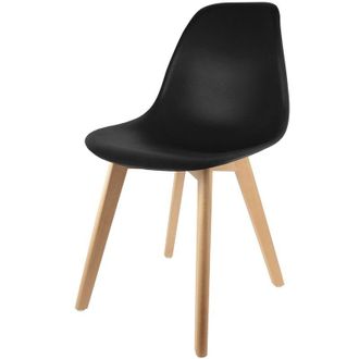 The Home Deco Factory Chaise scandinave Coque - H.83 cm
