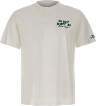 MC2 Saint Barth Homme, Tops, Blanc, Taille: 2XL Gin Tonic Tee