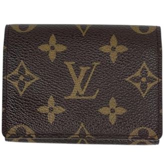 Louis Vuitton Porte-cartes Pre-owned Monogram - Femme - Pre-owned - Brun - Taille: ONE Size
