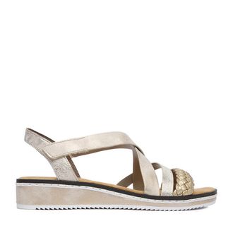 Rieker Sandalen Rieker CEO-V3663-90 Goldfarben