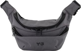Yohji Yamamoto Bauchtaschen - Compact Crossbody Bag With Adjustable Strap - Gr. ONE SIZE - in Grau - für Damen