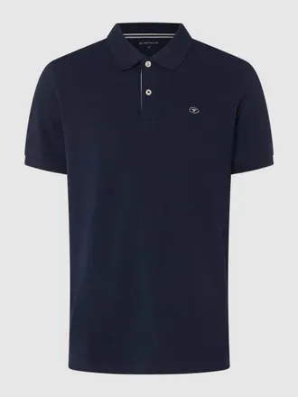 Tom Tailor Regular Fit Poloshirt mit Logo-Stitching Modell BASIC