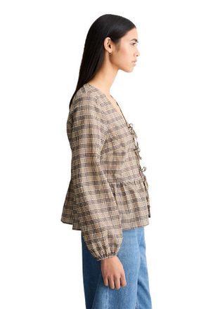 Marc O'Polo Denim Langarmbluse aus Baumwolle-Mix
