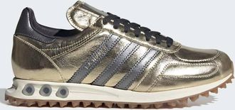 adidas Originals La trainer OG baskets dor&eacute;es m&eacute;tallis&eacute;es et argent&eacute;es