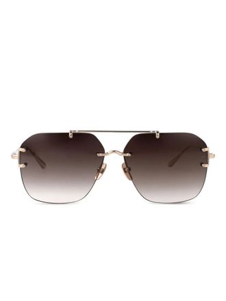 Linda Farrow Reyner Pilotenbrille - Gold