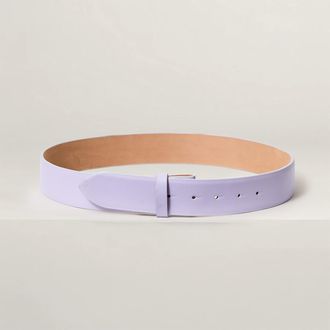 Reptiles House 40 mm nahtloser Ledergürtel - lila