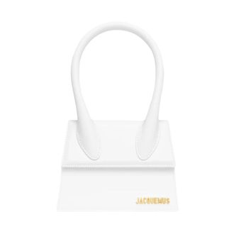 Jacquemus Wei&szlig;e Ledertasche - - Bags - Damen - Wei&szlig; - ONE SIZE