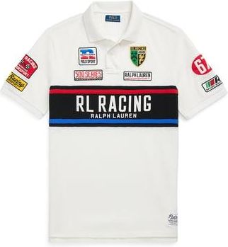 Polo Ralph Lauren Polo mit Baumwollfleck - Weiß