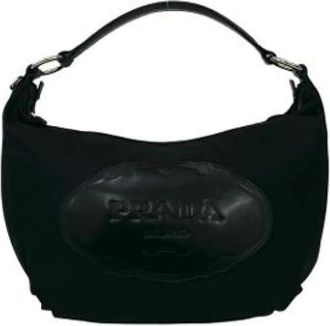 Prada Sac port&eacute; &eacute;paule en nylon Pre-owned - Femme - Pre-owned - Noir - Taille: ONE Size