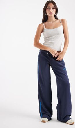 Superdry Athletic Essentials - Pantalon de jogging droit &agrave; logo - Bleu marine