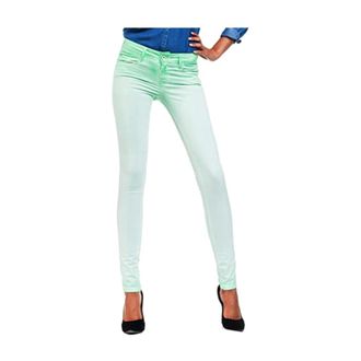 Salsa Gr&uuml;ne Comfort Colette Skinny Jeans - - Jeans - Damen - Gr&uuml;n - W31 L32