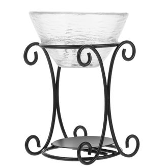 Valiclud Duftlampe aus Eisen f&uuml;r &Auml;therische &Ouml;le Aromaofen als Heimdekoration Aromadifusor f&uuml;r Diffuser