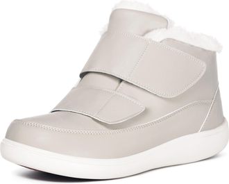 Eagsouni Winterstiefel Damen Herren Extra Weit Winterschuhe Winter Wasserdicht Warm gef&uuml;tterte rutschfeste Stiefel Boots Diabetiker Schuhe mit Klettverschluss 