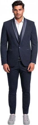 Bharnaba Lotoraso Ab2123P Anzug - - Suits - Herren - Blau - M