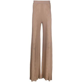 Marine Serre Damen, Hosen, Beige, XSGr&ouml;&szlig;e