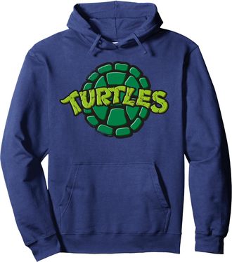 Teenage Mutant Ninja Turtles TMNT Turtle Power Logo Helden Halbschale 80er Jahre Cartoon Vintage Pullover Hoodie