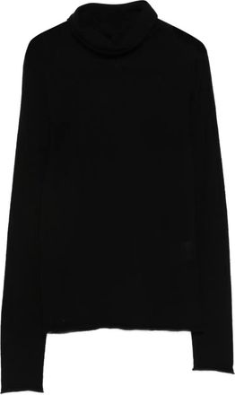 Roberto Collina turtleneck top - Schwarz