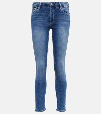 AG - Adriano Goldschmied Mid-Rise Skinny Jeans Prima Ankle