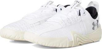 Under Armour Femme Tribase Reign 6 Basket, Blanc/Pierre/Noir, 39 EU