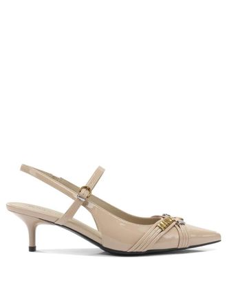 Pinko Pinko Hohe Schuhe - Beige Pointed Toe Heeled Pumps - Gr. 37 (EU) - in Rosa - f&uuml;r Damen