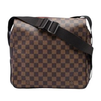 Louis Vuitton Pre-owned Sac bandouli&egrave;re Naviglio - Femme - Pre-owned - Brun - Taille: ONE Size